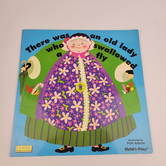 Toys | 4 For 12 The Old Lady Who Swallowed A Fly Book Pam Adams | Poshmark